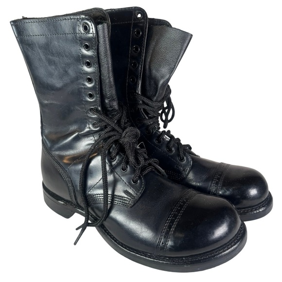 Corcoran | Shoes | Corcoran Brand Quality Black Leather Military Combat ...